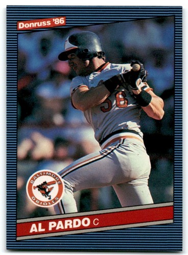 1986 Donruss Al Pardo Rookie Baltimore Orioles #489 | eBay