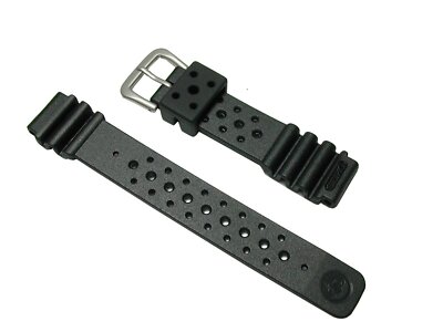 SEIKO watch band 17mm Polyurethane band DAL7BP Black moon-f:10000033 ...