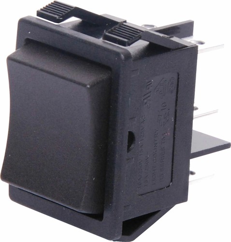 DPDT Heavy Duty Centre-Off Spring Return Rocker Switch | eBay