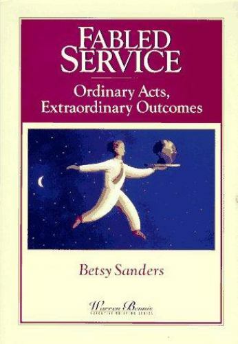 Betsy Sanders~FABLED SERVICE~SIGNED 1ST/DJ~NICE COPY 9780893842703 | eBay