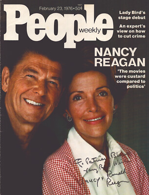 RONALD REAGAN - INSCRIBED MAGAZINE COVER SIGNED WITH CO-SIGNERS | eBay