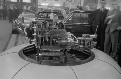 Riley four cylinder engine 1953 Advertising Motor Show Car Old Photo | eBay