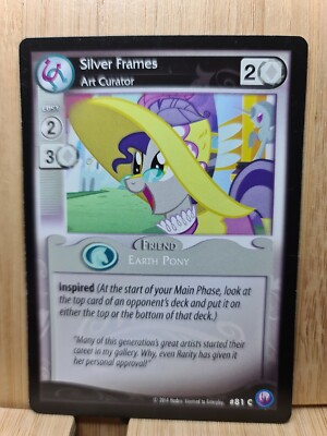 My Little Pony🏆2014 "Friend" SILVER FRAMES Trading Card🏆 FREE POST ...