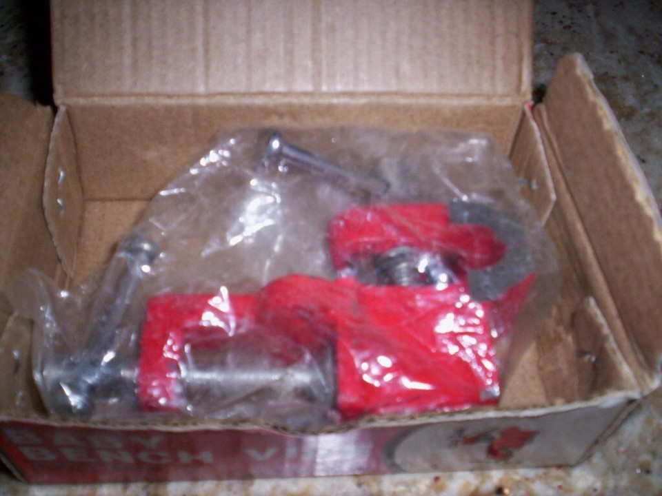 VINTAGE BABY BENCH VICE NIB | eBay