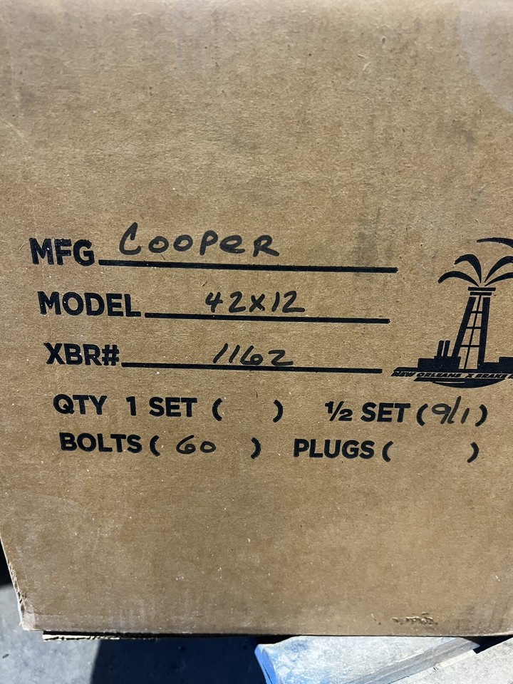 Cooper Well Service Rig 42x10 New Orleans Brake Blocks | eBay