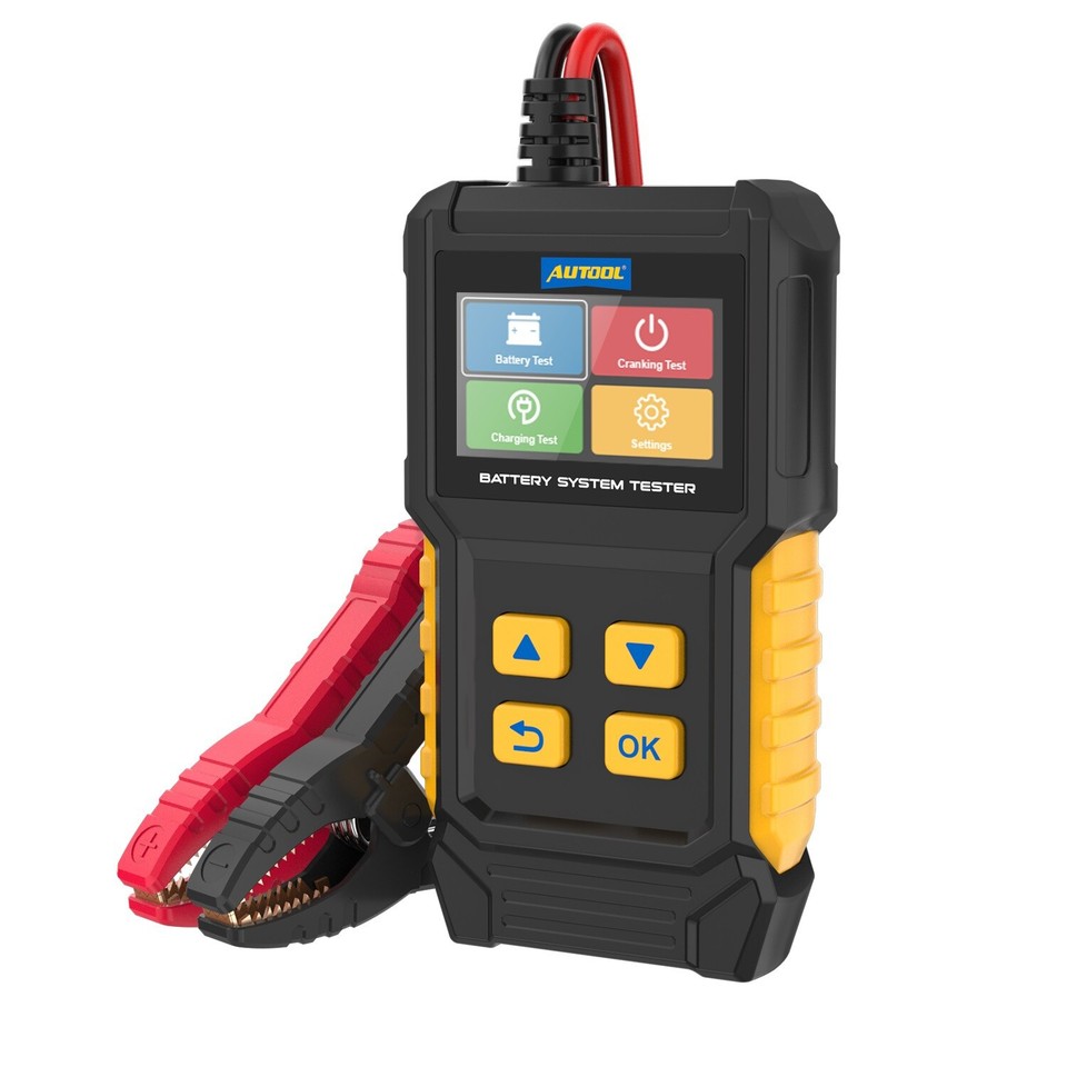 12V 24V Car Battery Tester Truck Battery Analyzer Cranking Charging ...