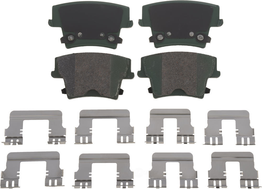 Disc Brake Pad Set-PCT Ceramic Disc Brake Pad Autopart Intl 1412-36863 ...