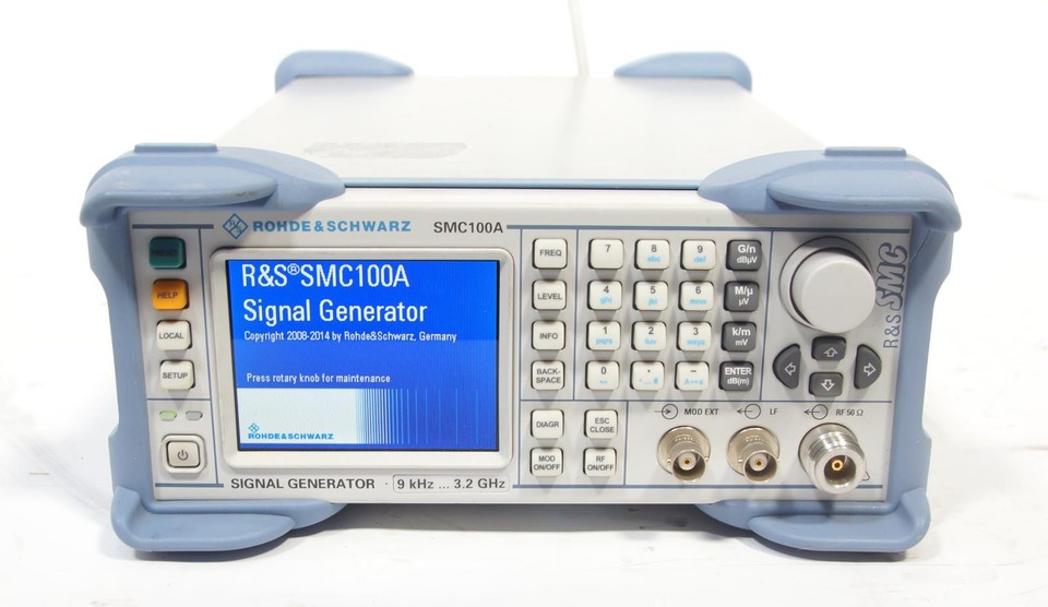 Rohde & Schwarz SMC100A 9 KHz - 3.2 GHz Signal Generator | eBay