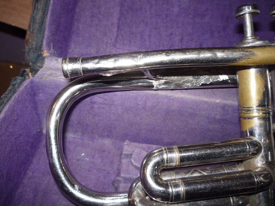 ANTIQUE CONCERTONE TRUMPET MADE IN CZECHOSLOVAKIA | eBay