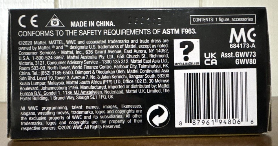 X-PAC NWO WWE Mattel Amazon Exclusive Fan Takeover Elite Wrestling ...