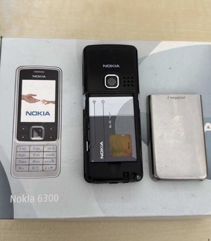Nokia 6300 Silver RM-217 Warranty, Dealer, Full Function, ACCU New ...