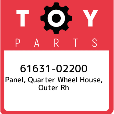 61631-02200 Toyota Panel, quarter wheel house, outer rh 6163102200, New ...