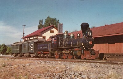 Vintage Postcard - Sierra 33, 4-6-0 Rogers 1893 Locomotive Train ...