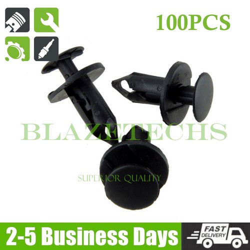 100pc Retainer Clip Push Pin Clip Fit For Chevrolet Cadillac Hummer ...