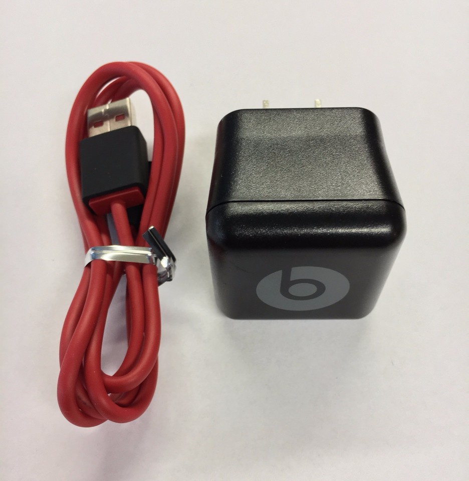 Genuine Beats Micro USB Charger Charge Cable Chargers - Red | eBay