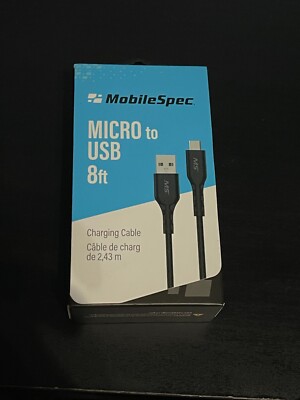 MobileSpec Micro-USB 8Ft Charging Cable Black | eBay