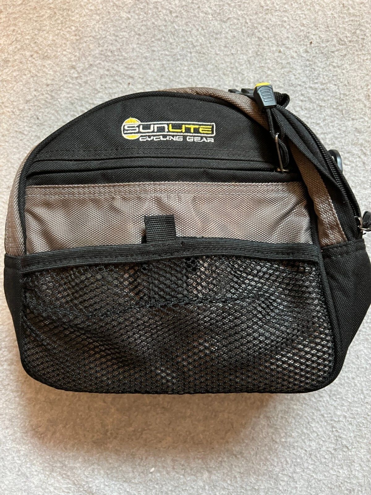 Sunlite Water Resistant Saddle Bag Bike Under Seat Pack with adjustable ...