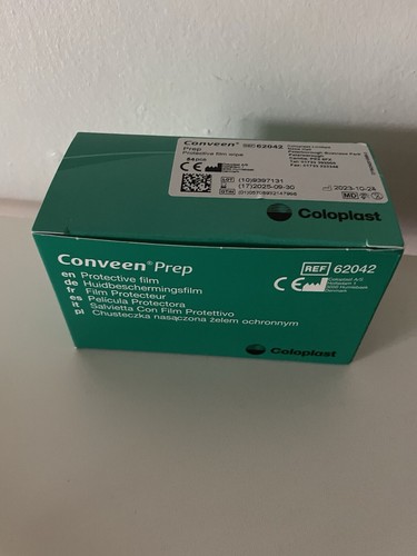 Coloplast Conveen Prep Protective Film 54 Wipes | eBay