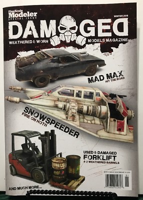 Fine Scale Modeler Special Issue Damaged Mad Max Winter 2018 FREE ...