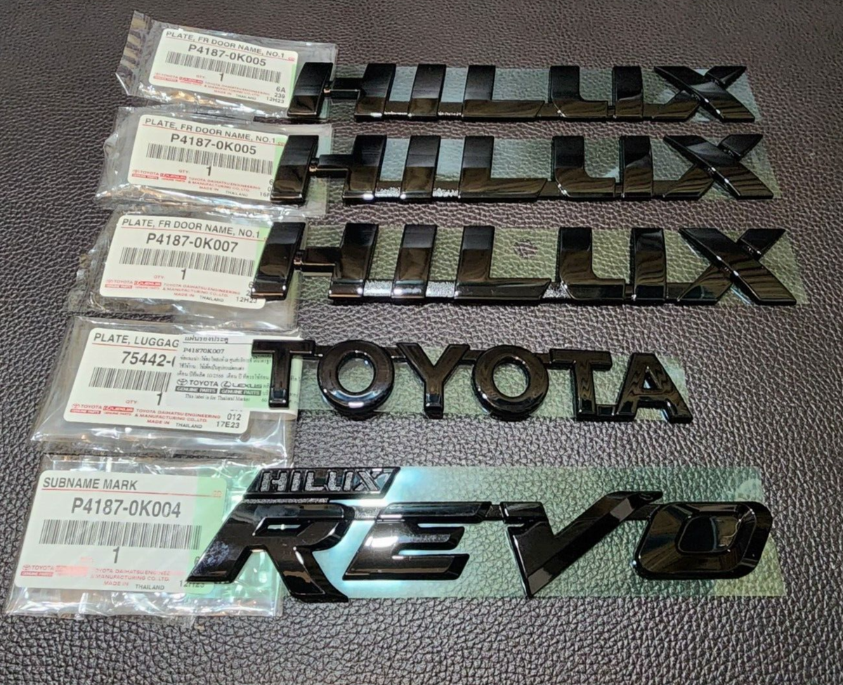 Toyota Revo Logo Gobi X Stealth Achterbumper Toyota Hilux Revo