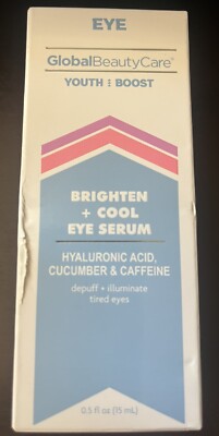 Global Beauty Care Youth Boost Brighten + Cool Eye Serum *NEW* | eBay
