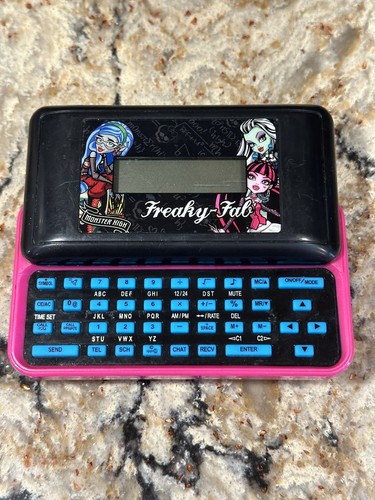 Monster High Doll Slide SMS Text Messenger Calculator 2013 -Works ...