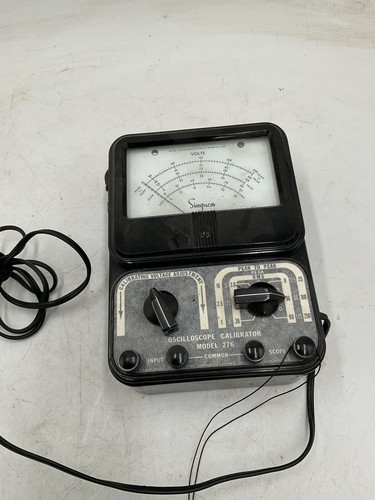Vintage Simpson Oscilloscope Calibrator Model 276 | eBay