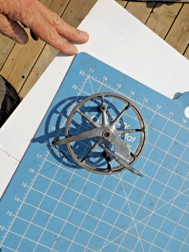 Vintage Goite Fly Fishing Reel Go-Ite Wagon Wheel Spoked Birdcage Fly ...