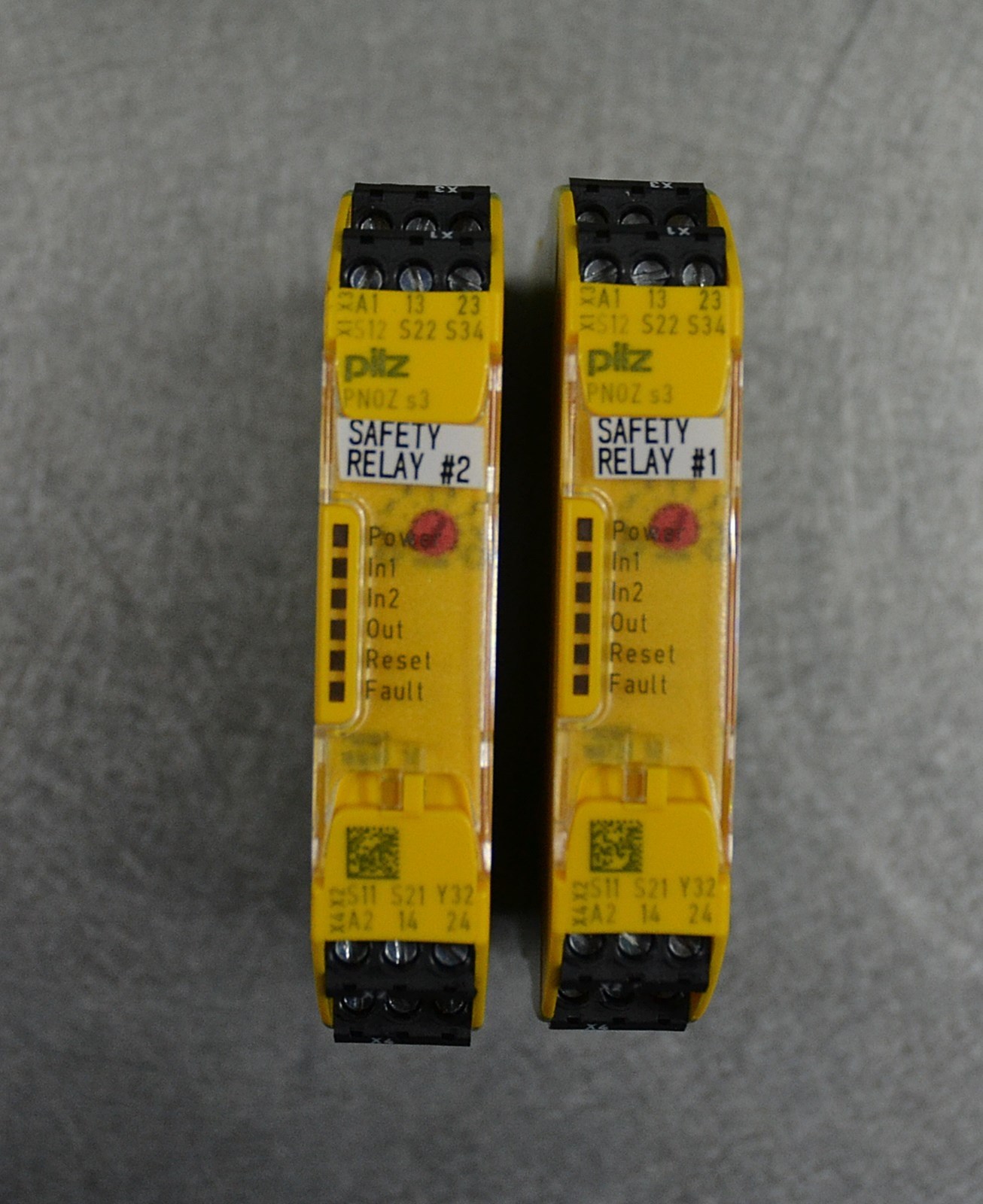 PILZ PNOZ S3 SAFETY RELAY lot of 2 | eBay