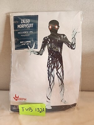 Morphsuits Zalgo Kids Monster Urban Legend Costume Large 4'-4'6 / 10-12 ...