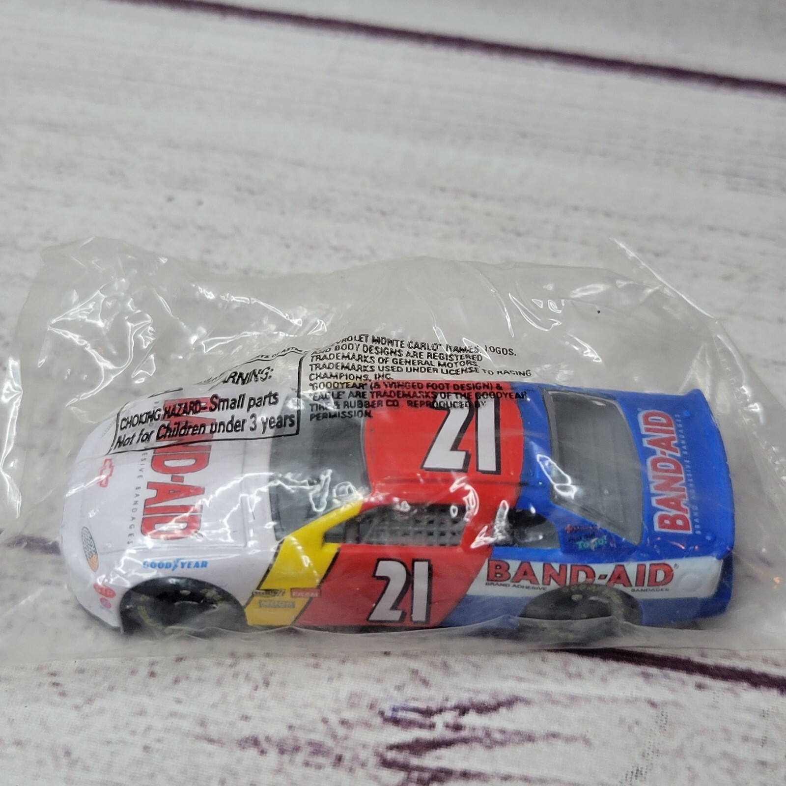 Vintage 1996 Band-Aid Racing Champions 1:64 scale car sealed | eBay