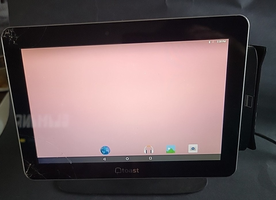 ELO Toast Black i3-10std 10" Touchscreen POS Point-of-Sale System Card ...