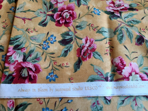 Always in Bloom Maywood Studio Cotton Fabric | eBay