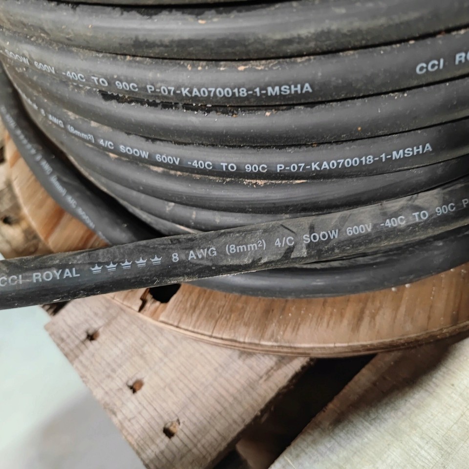 8/4 4C 8 Gauge 8 AWG SOOW Cable Wire Cord Portable Power 600V USA | eBay