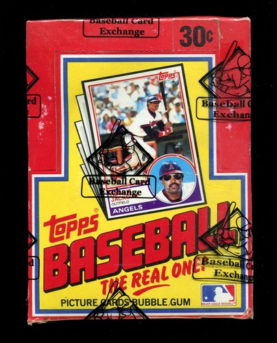1983 Topps Baseball unopened Box BBCE FASC Gwynn RC FROM SEALED CASE | eBay