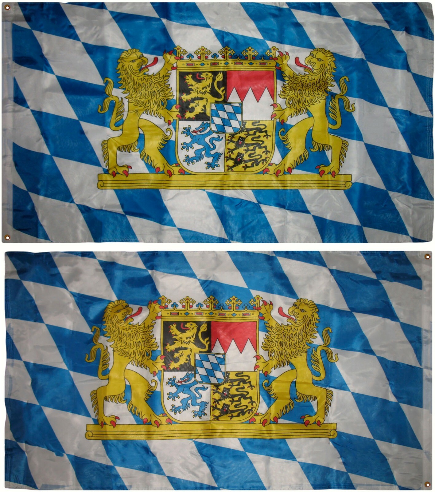3x5 Bavaria Lion Crest Nylon Double Sided Flag 3'x5' Bavarian ...