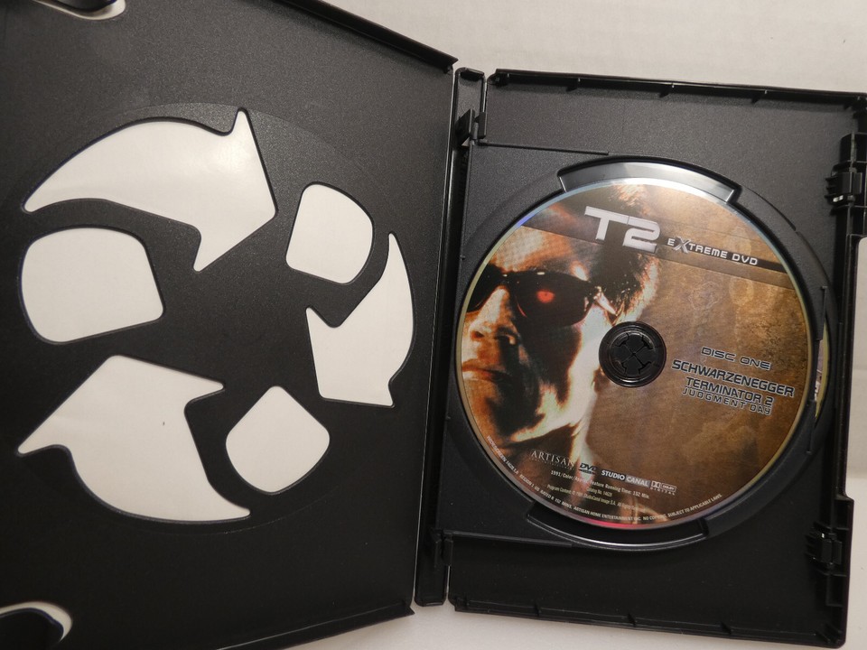 Terminator 2: Judgment Day (Extreme DVD, 2-Disc Set, 1991) 12236146285 ...