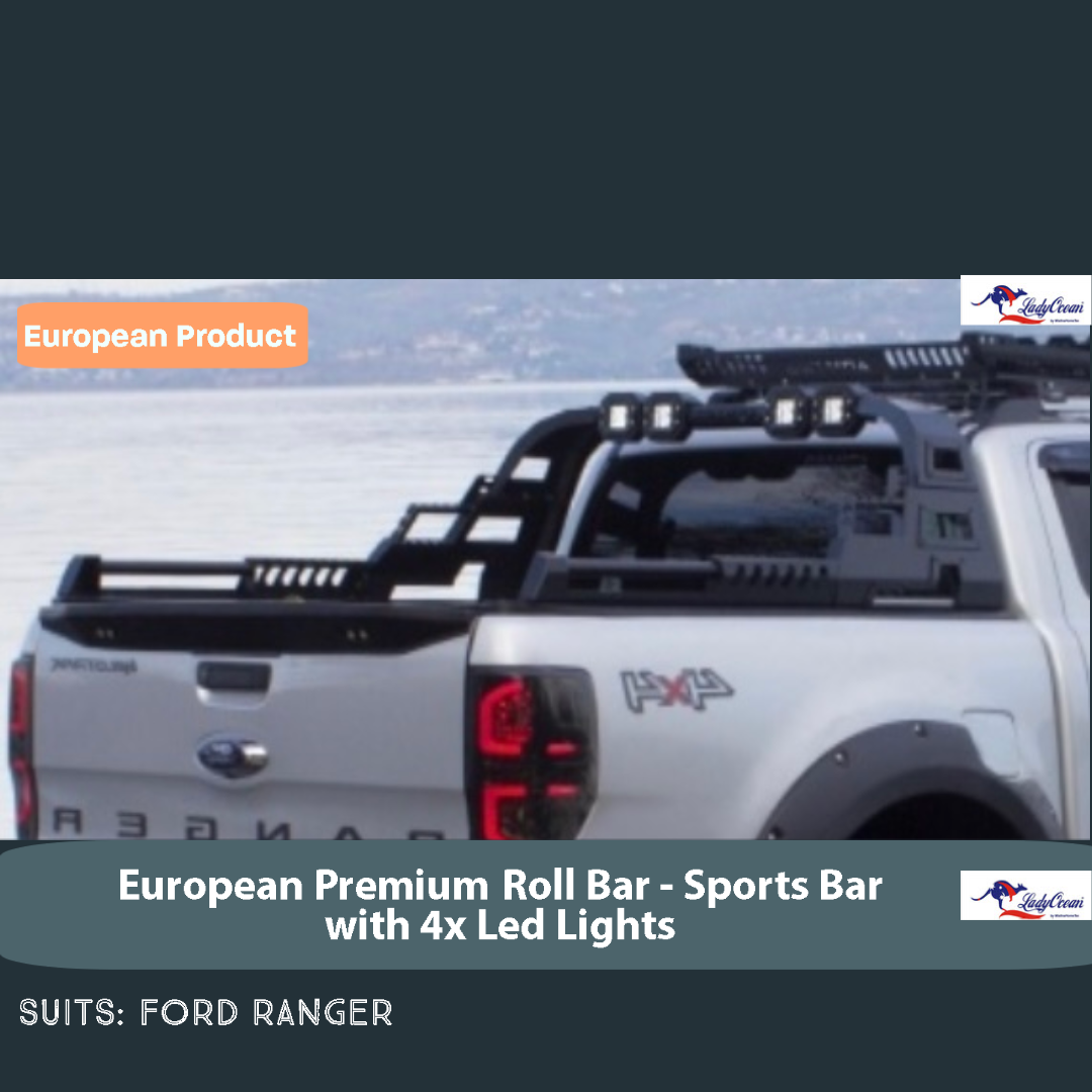 FORD RANGER Sports Bar - Sports Bar with 4X Lights for FORD RANGERS | eBay