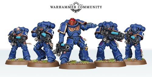5X PRIMARIS HELLBLASTERS Space Marines *NEW ON SPRUE Warhammer 40k ...