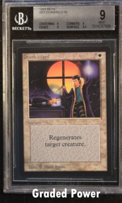 Beta Death Ward 9 (7589) Quad + Magic MTG | eBay