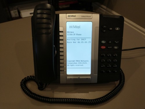 Mitel 5330e 50006476 IP Business Phone with 5425 Line Interface Module ...