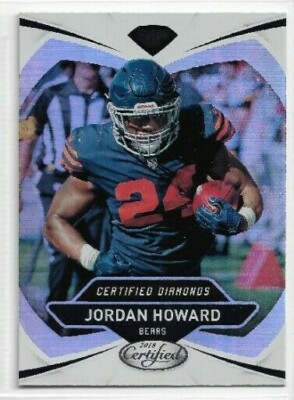 2018 Panini Certified Jordan Howard Certified Diamonds Card # 14 | eBay