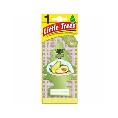 Creamy Avocado Scent Scented Little Trees Hanging Air Freshener 1-Pack ...