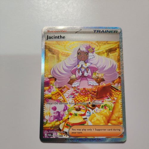 Pokemon Trading Card TCG Perfect Order Jacinthe Supporter SAR 122/088 ...