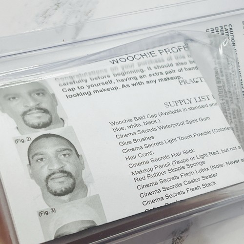 Woochie By Cinema Secrets Bald Cap Beige Professional Grade Latex | eBay