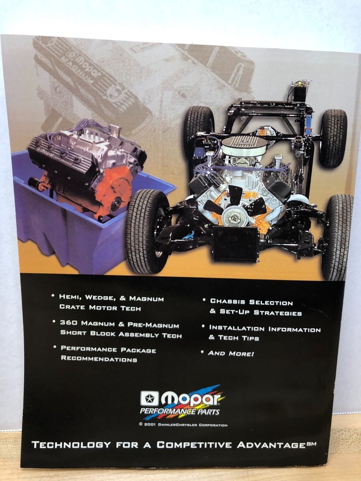 Mopar Performance Crate Engine Installation Book | P5007521 | 238 Pages ...