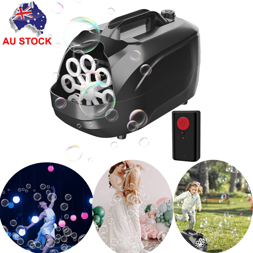 Stage Bubble Machine Electric Automatic Blower Maker Portable Wedding ...