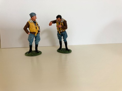 WWII German ace Josef "Pips" Priller and his wingman, John Jenkins ...