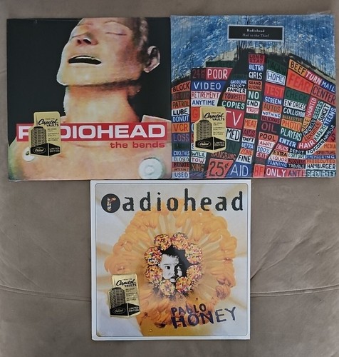 RADIOHEAD Capitol Vaults Limited Vinyl LP Record LOT Pablo Honey BENDS ...