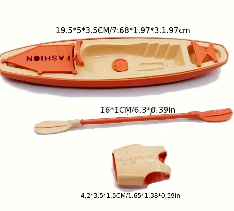 Kayak Set 3pc Dollhouse Miniature 1:12 Scale - FAST US SHIPPER | eBay